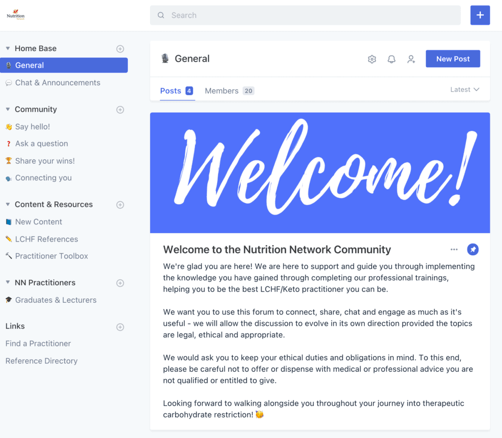Nutrition Network Launches New Community For Members - Nutrition Network